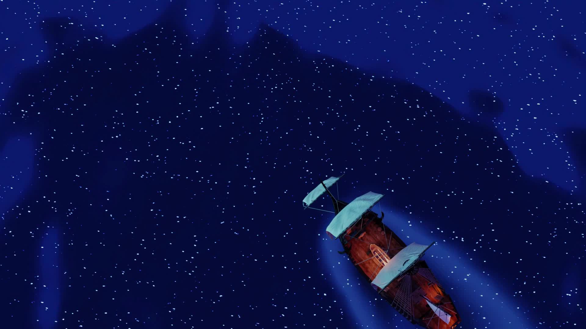 339824 餐厅 抽象 小船 水面倒影 抒情 安静 静谧 艺术 悠闲 温情 轻松 舒缓 温柔