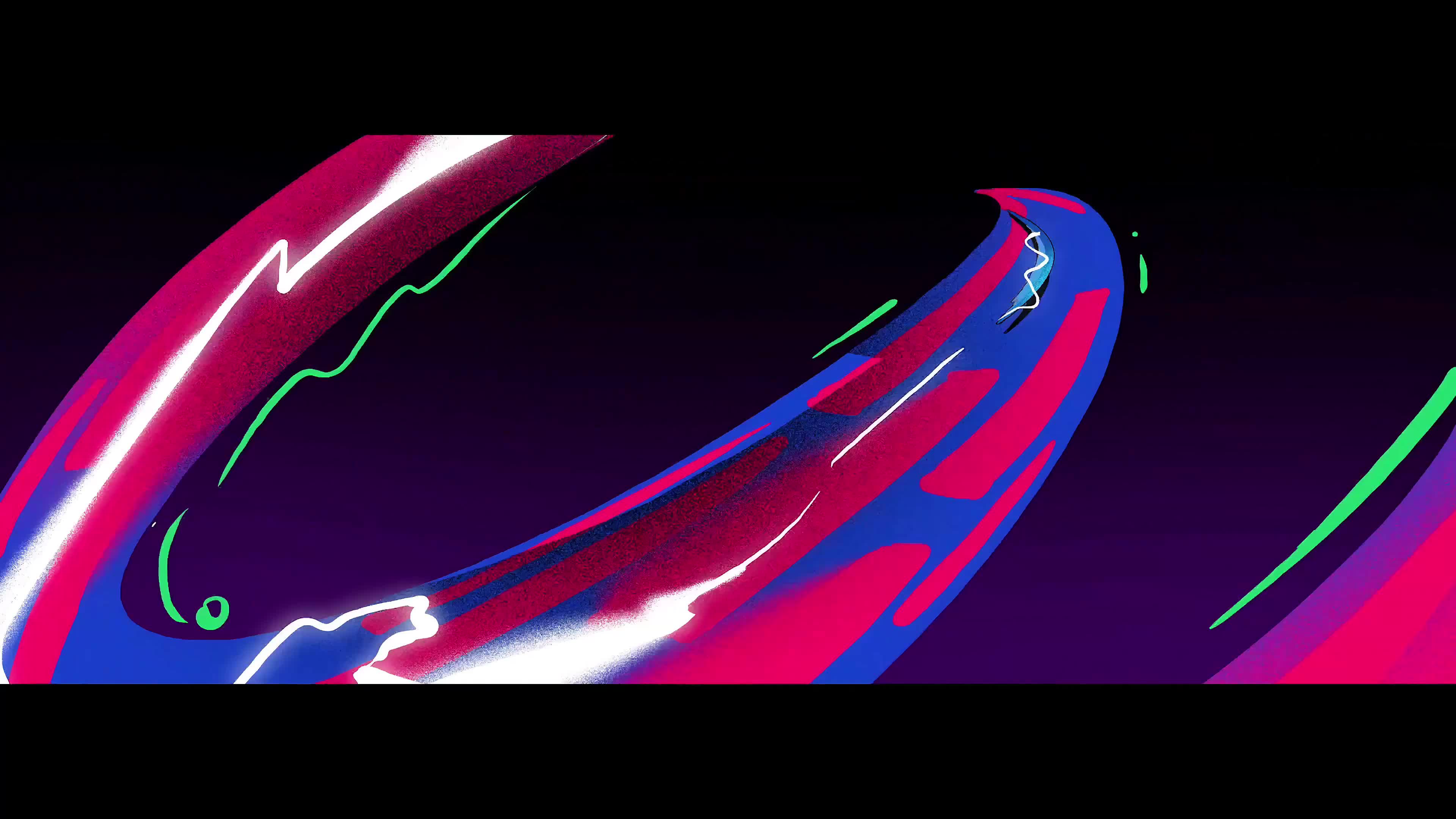 329552 动漫 世界主题 城市夜场 夜景 意境 科技感 未来 高级 大气 金属感（此素材仅供学习参考 禁止商用）